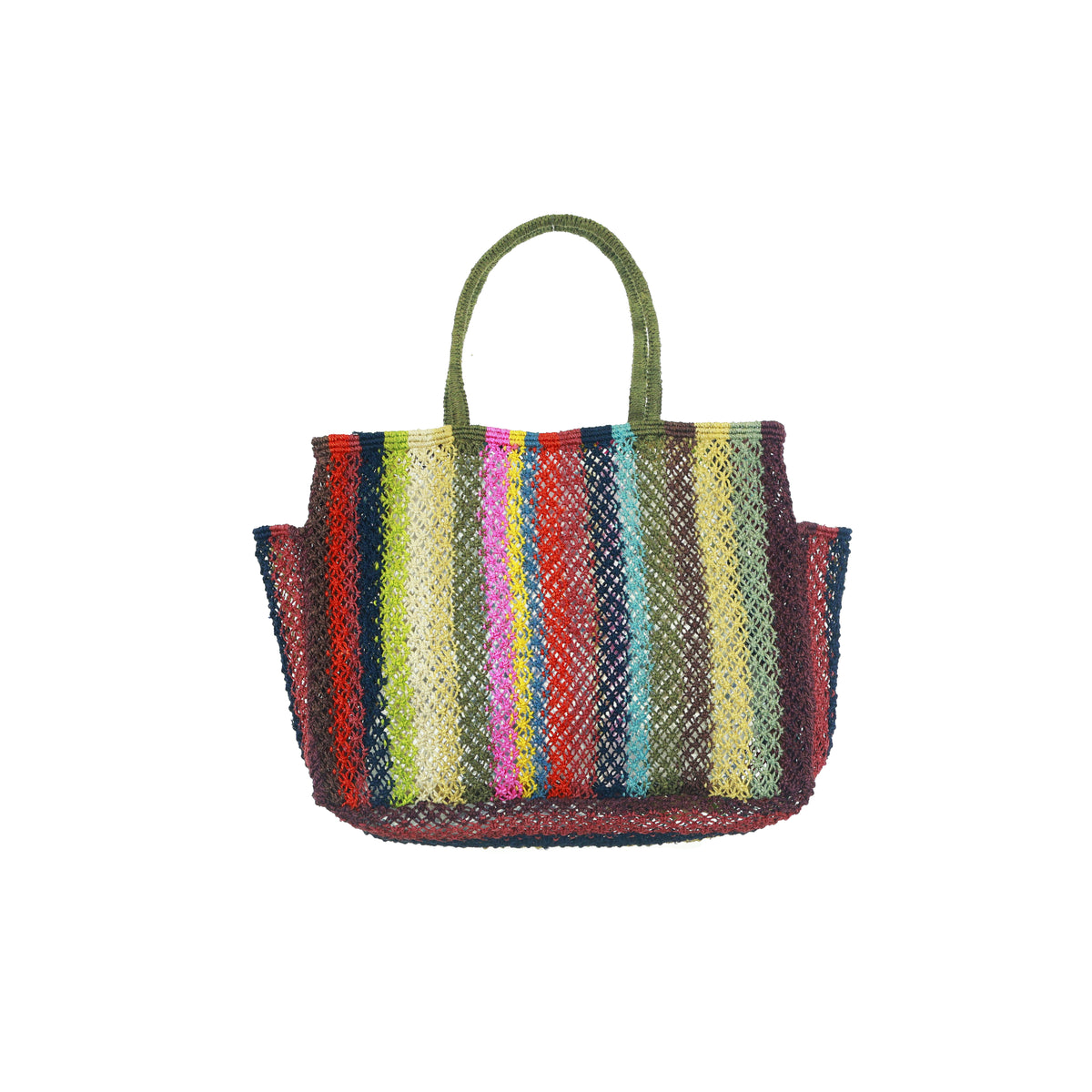 BARRY BAG - MULTI STRIPE - THE JACKSONS – EMIA FASHION